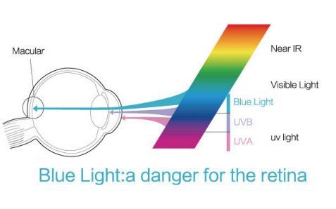 HARMFUL EFFECTS OF BLUE LIGHT