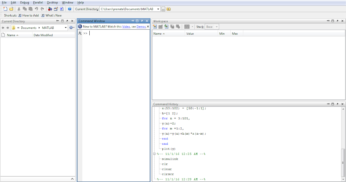 membuat rangkaian RLC dengan simulink Matlab