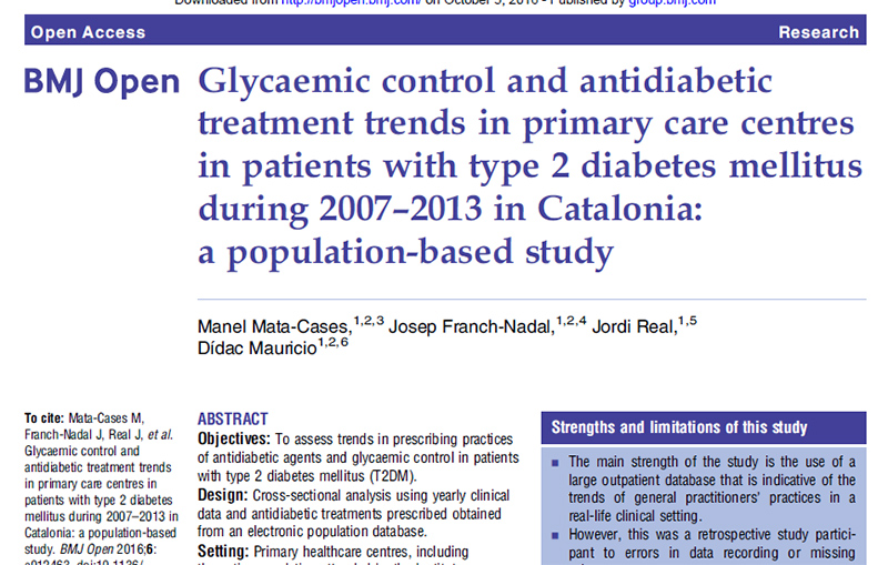 Tendencias en el tratamiento antidiabético y en el control metabólico ...