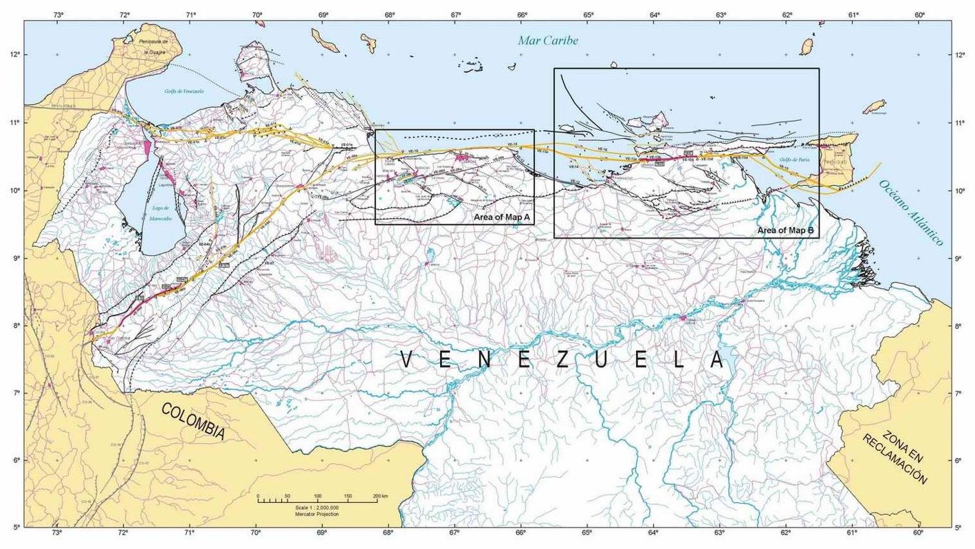 El origen de los terremotos en Venezuela