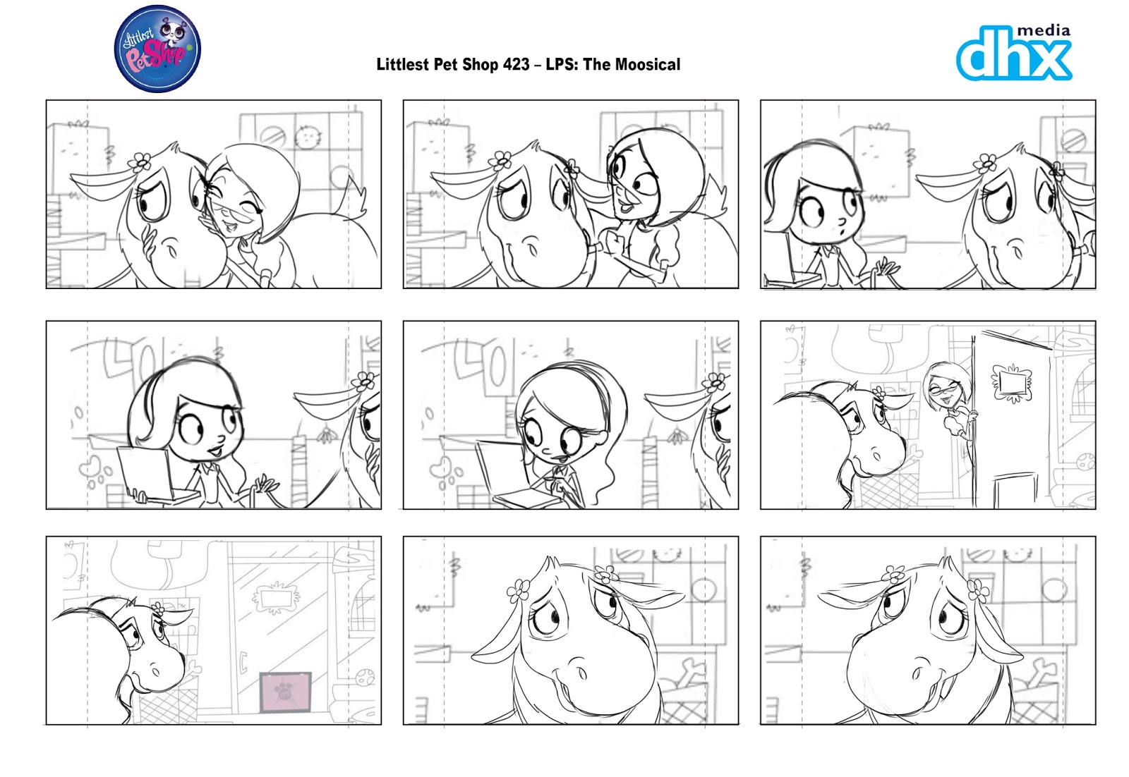 Animation director, 2D, 3D & STORY ARTIST: animation boards