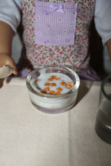 MADE: Pieces For Reese: 18 inch Doll: Polymer Clay Cereal