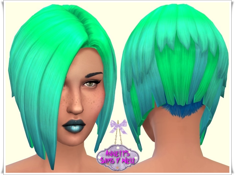 Annett's Sims 4 Welt: Rainbow Hair - Part 1