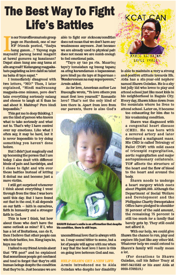 tacK iN & OuT: KCAT CAN: The best way to fight life’s battles