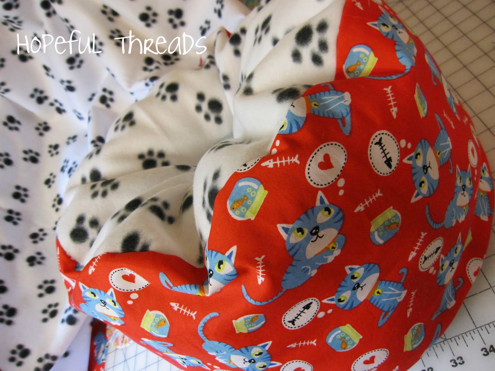 Hopeful Threads: Family Sewing for the Furry Members!