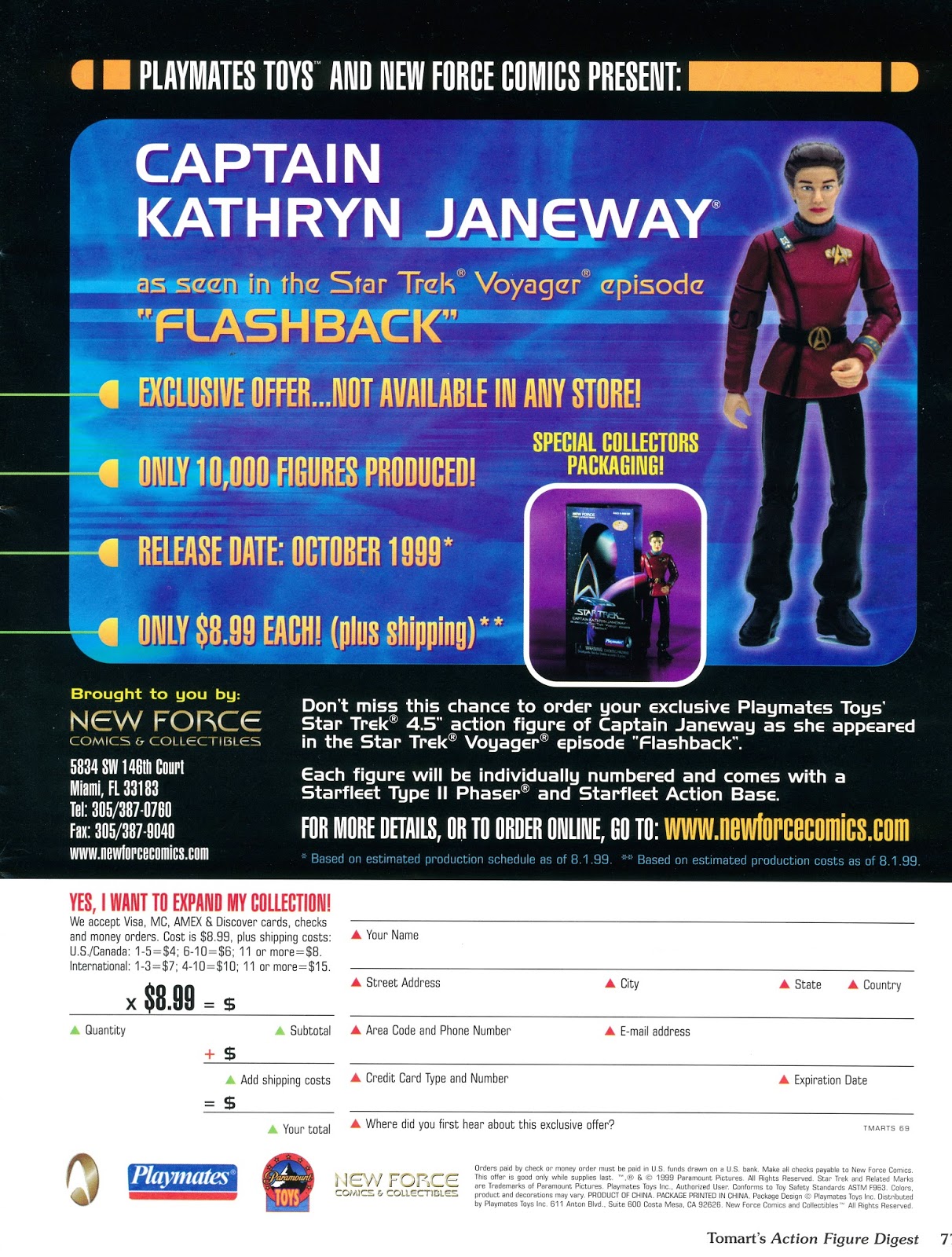 UP CLOSE & PLASTIC: Star Trek Voyager Action Figure Sneak Preview + New ...