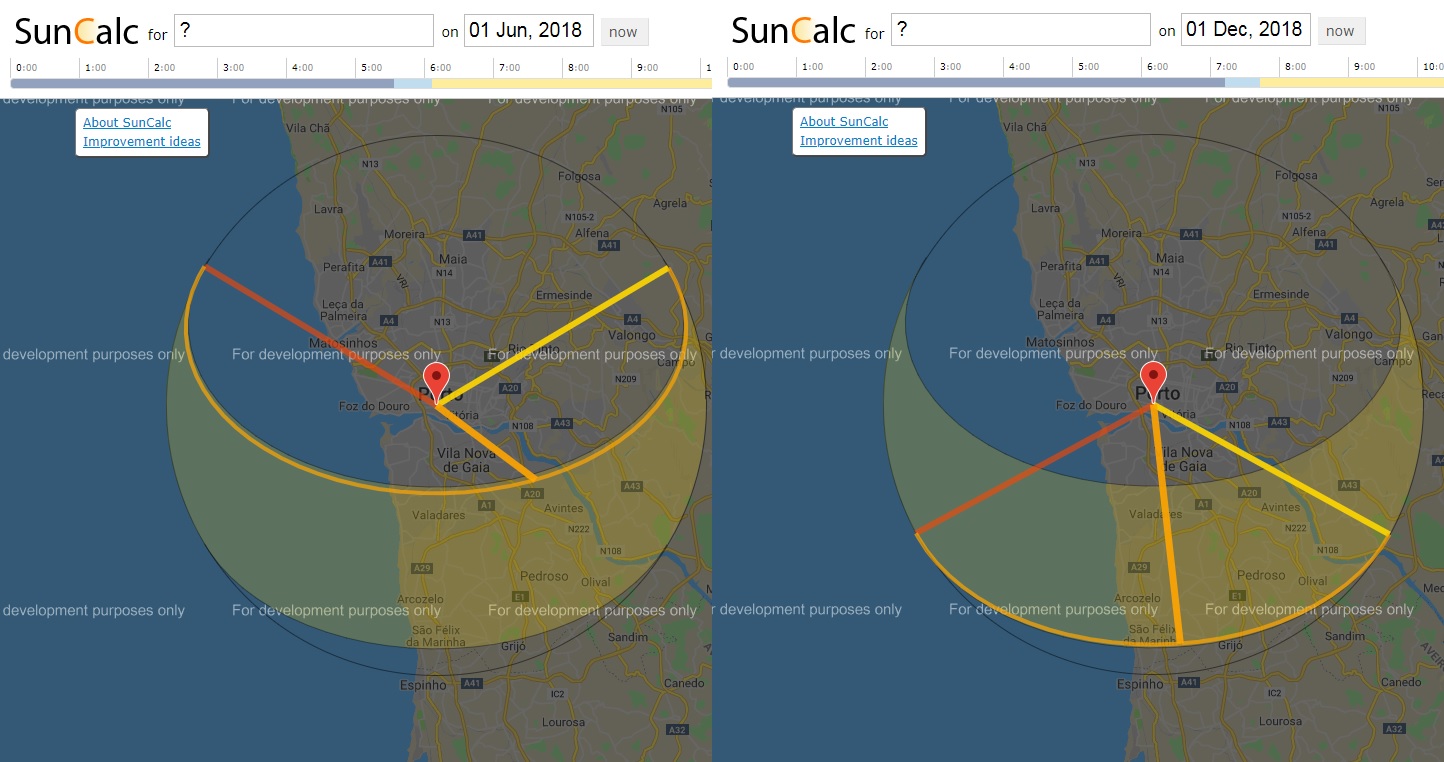 A Minha Alegre Casinha: SunCalc calcula exposição solar para qualquer ...