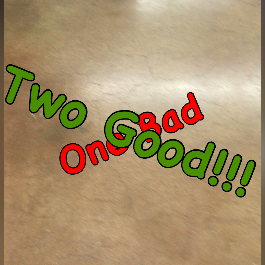 Becoming Me, Becoming You: One Bad, Two Good.