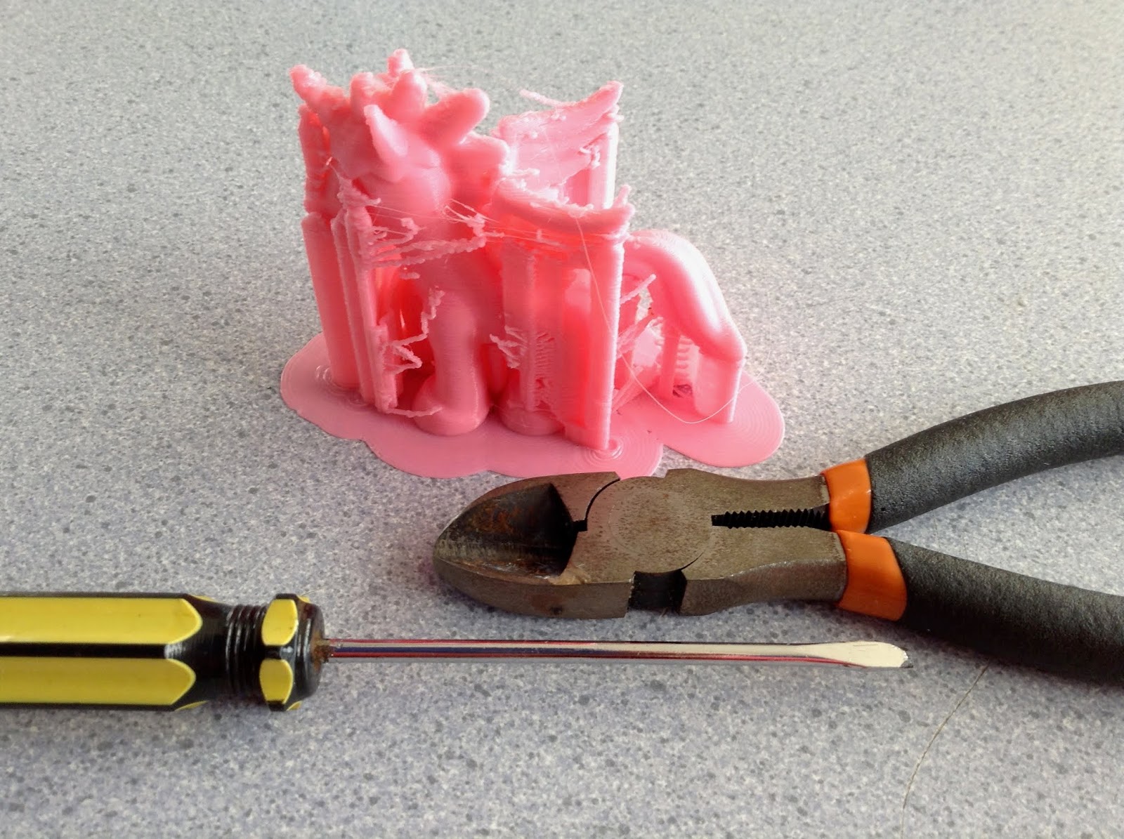 3D Print School: 3D Printing - 'rafting' removal: back to basics