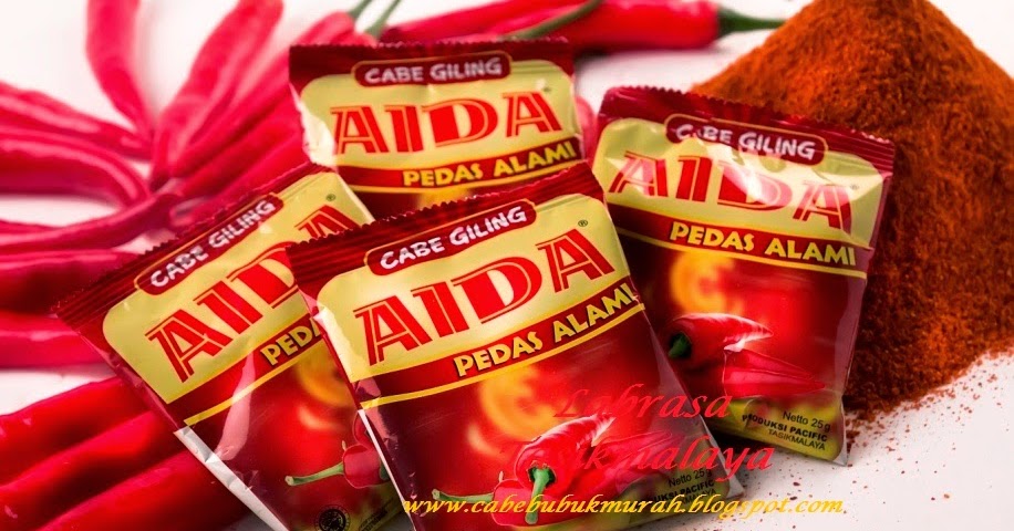 Cabe bubuk murah Merk AIDA | Labrasa Tasikmalaya