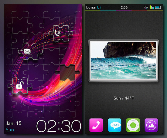 21 Inspirational Cool Android Home Screen Layouts |DasHing Hub
