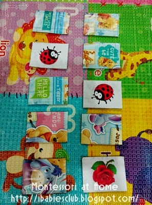 ibabiesclub: DIY Matching Card [Red Theme] ♥ 自制配对卡[认识红色]