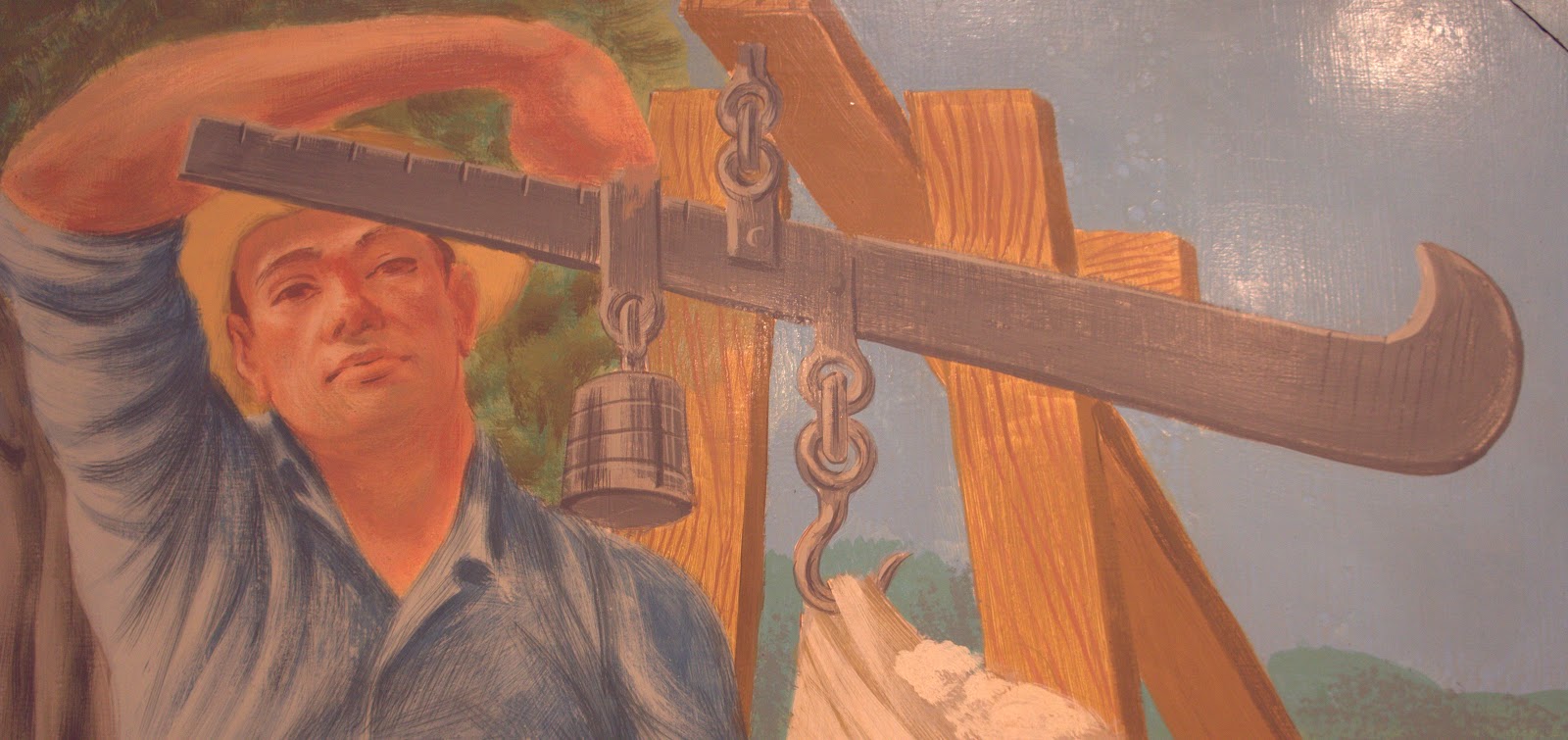 George Beattie's Murals at GMOA