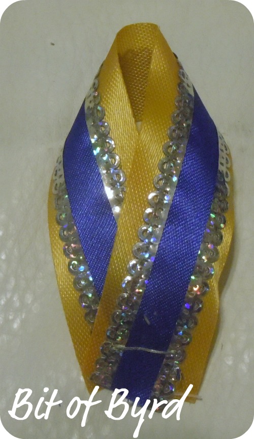 Homecoming Mums | Making the Backing