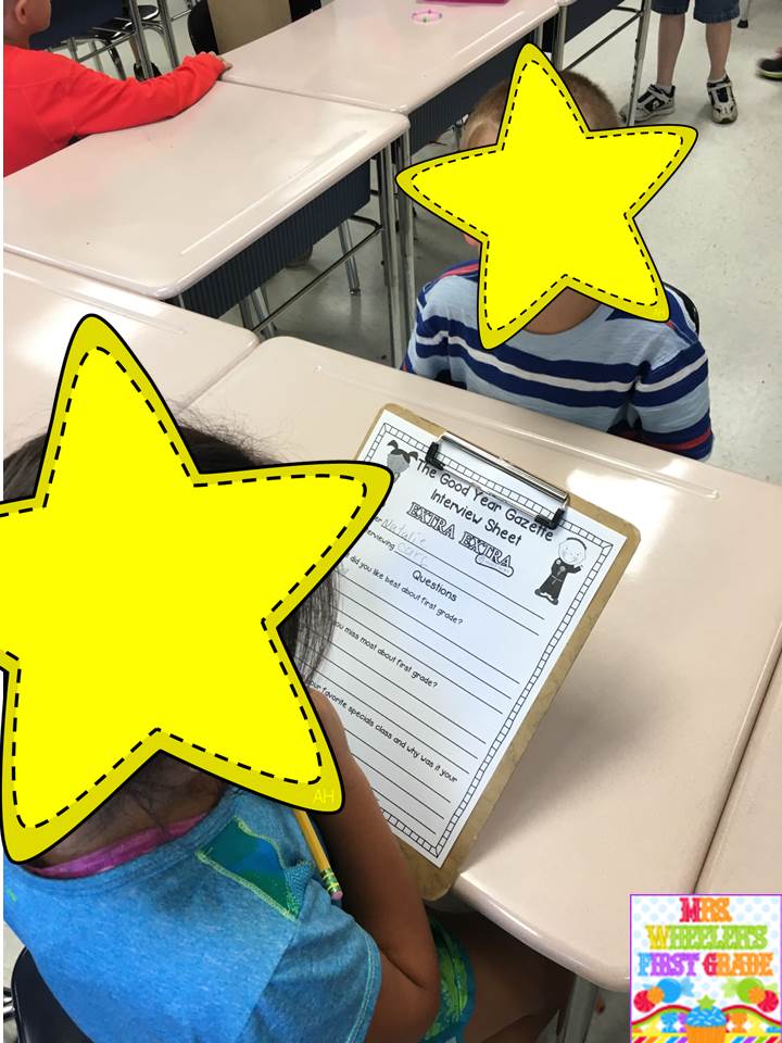 Mrs. Wheeler's First Grade Tidbits: End of the Year Activities