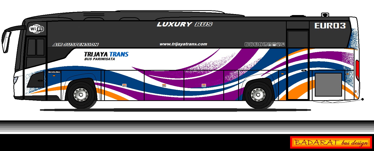 Sahabat Belajar : ART - Desain Livery Bus 2D