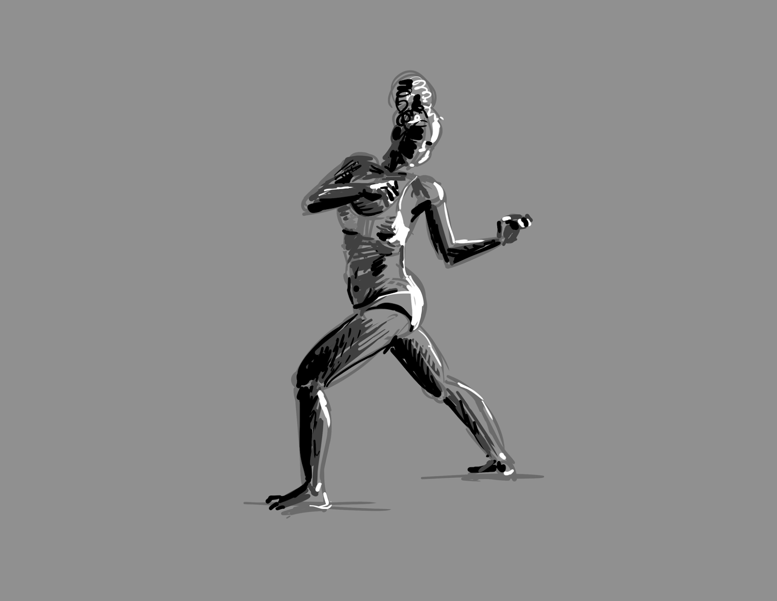 David Kantrowitz - Art Blog: Rough Digital Figure Drawing