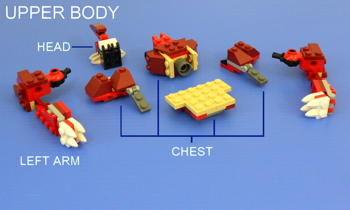 Alanyuppie's LEGO Transformers: Instructions for LEGO 6914 T-rex Mecha ...