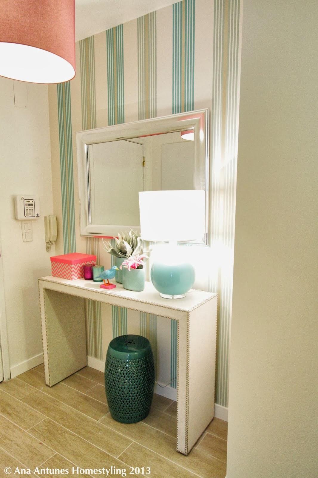 Bricolage e Decoração: Decoração do Hall de Entrada com Inspiração no Azul