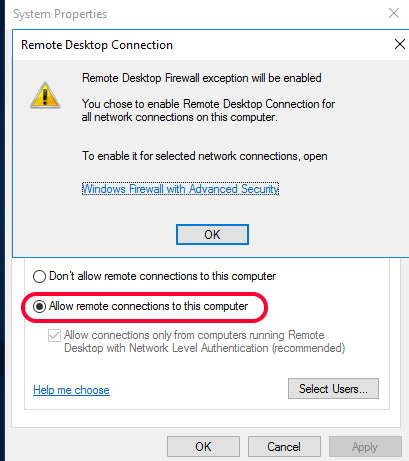 Windows server 2012 remote desktop admin access - bfkop