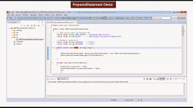 JAVA EE: JDBC PreparedStatement Demo