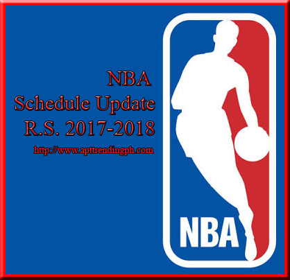 NBA Schedule for 02 December 2017. - PH Trending
