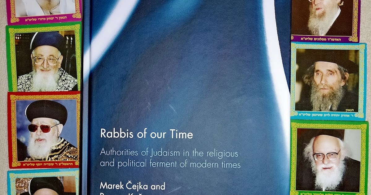Blízkovýchodní stránky: A New Book: Rabbis of our Time
