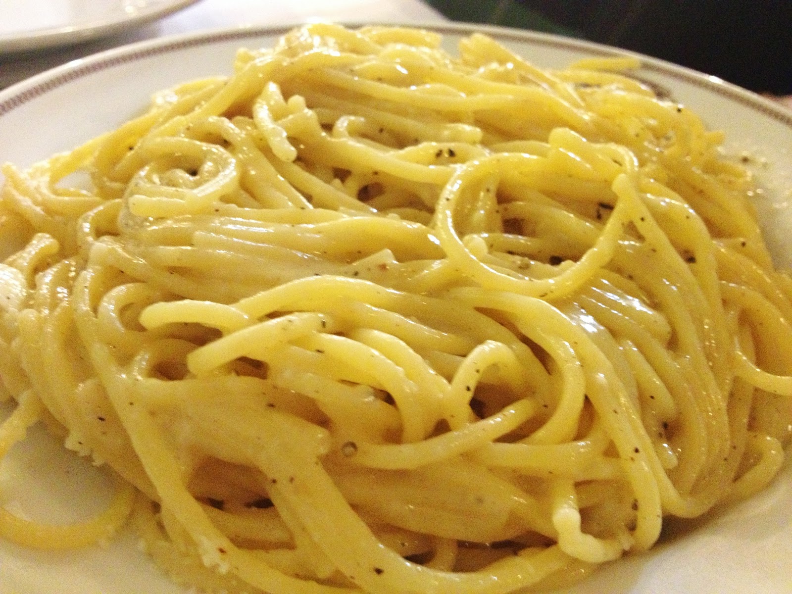 Eating in Rome {Pasta - Five Favorite Places}