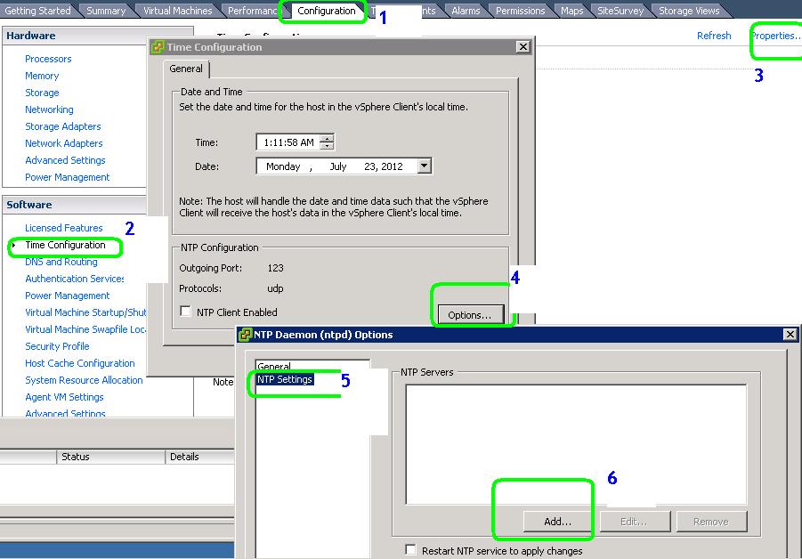 How To Configure Esxi 65 Network Time Protocol Ntp Via