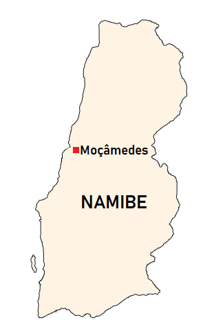 Blog de Geografia: Mapa do Namibe (província), Angola