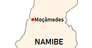 Blog de Geografia: Mapa do Namibe (província), Angola