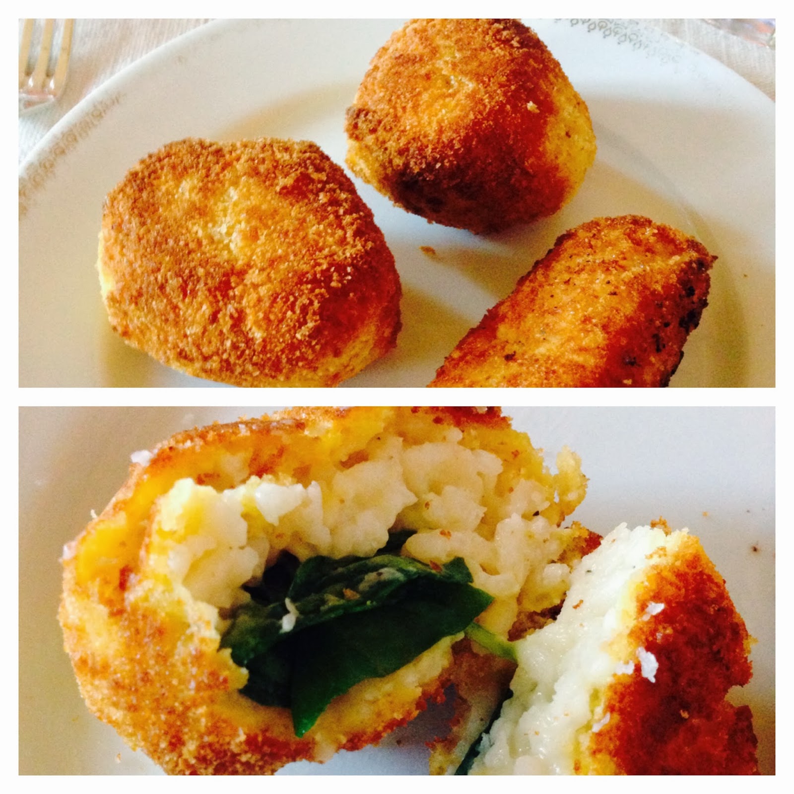 il Pasto in cucina: Arancini di riso al Taleggio e spinaci