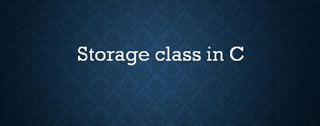 C Programming Storage Classes Introduction Examples And Interview