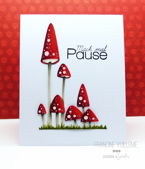 Create a smile: Die-cuts coloring tutorial