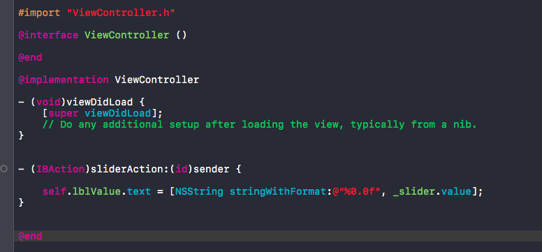 Quick Guide for iOS Development (Objective-C & Swift): How to implement Slider in iOS using ...