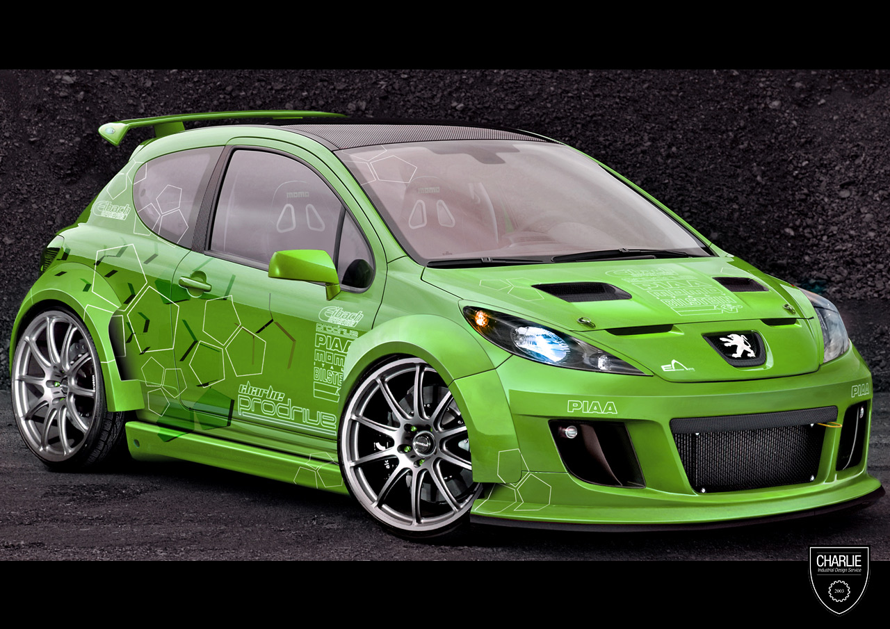 Peugeot 207 - Autemo digital tuning (wallpapers) ~ Тюнинг авто новости ...