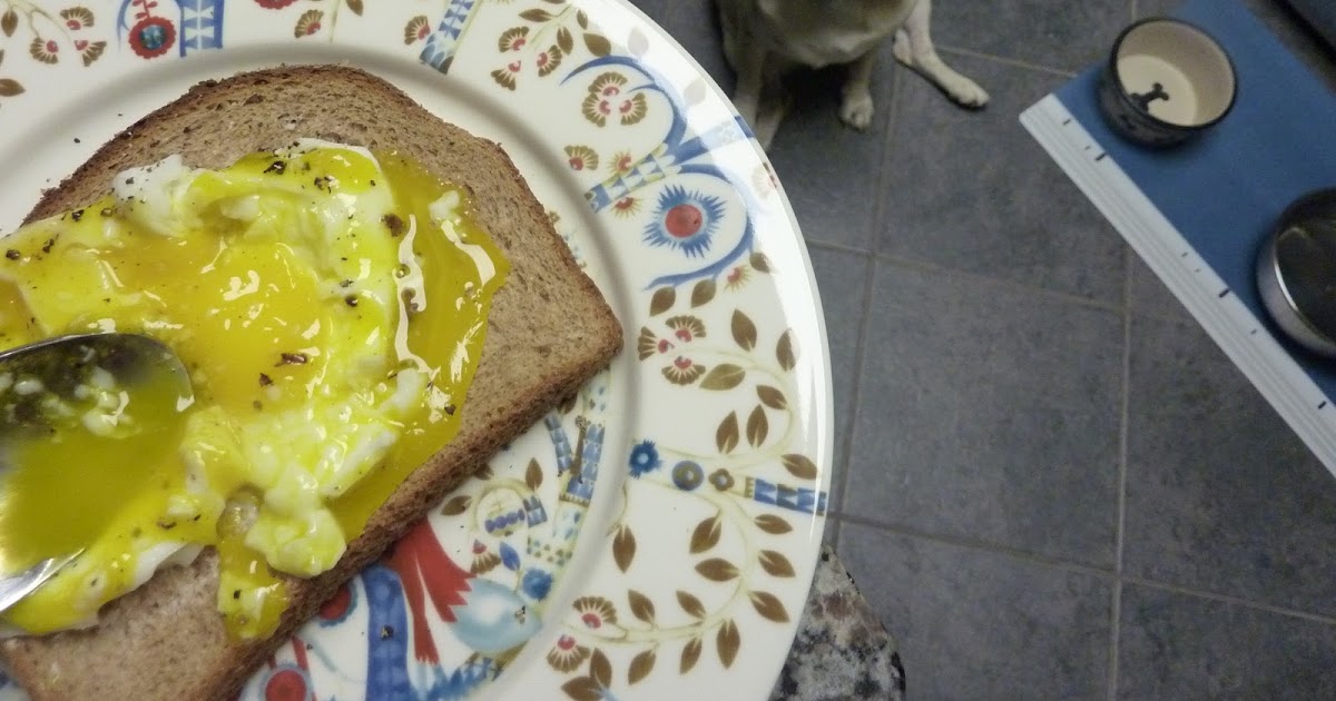Lil Smug Pug: Another Poached Egg and Kale Chips