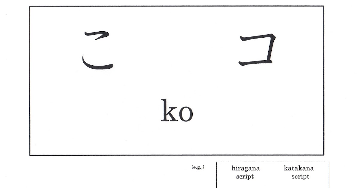 Learning Japanese Language 〜Sakura's Japanese〜: ko(こ、コ) Learning ...