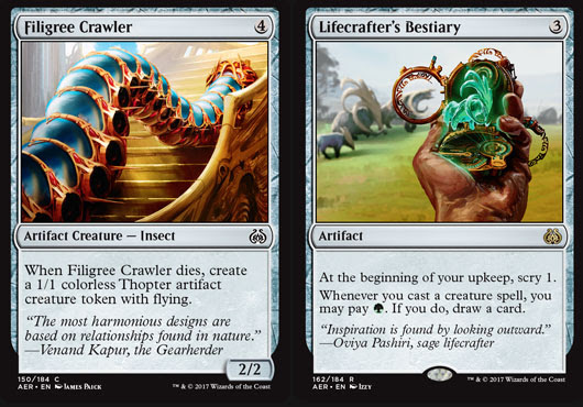 Magic the Gathering Adventures: Aether Revolt Review: Artifacts