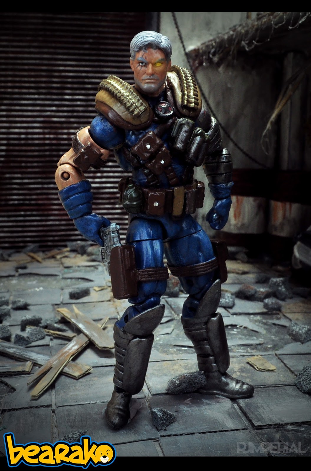 Bearako's Corner: TOY CUSTOM: Cable (classic)