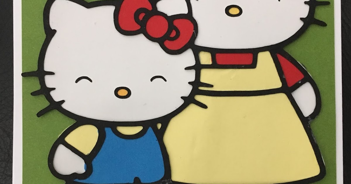 scrap-ali ever after: Hello Kitty and Mary White MOTHER'S DAY Cricut Card