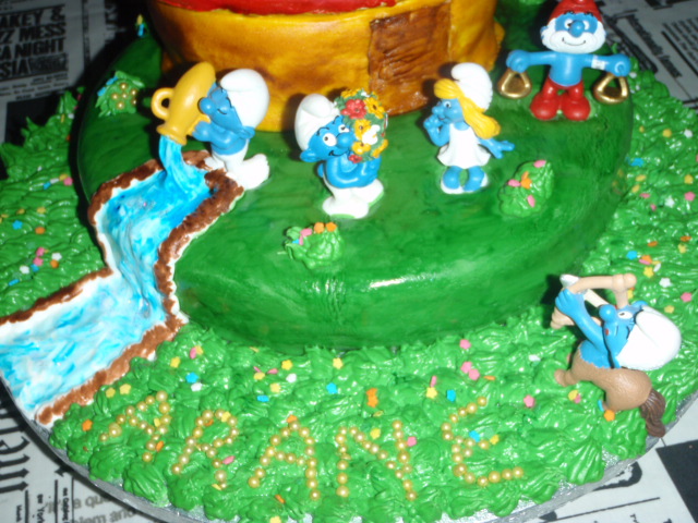 Tortas los pitufos - Imagui