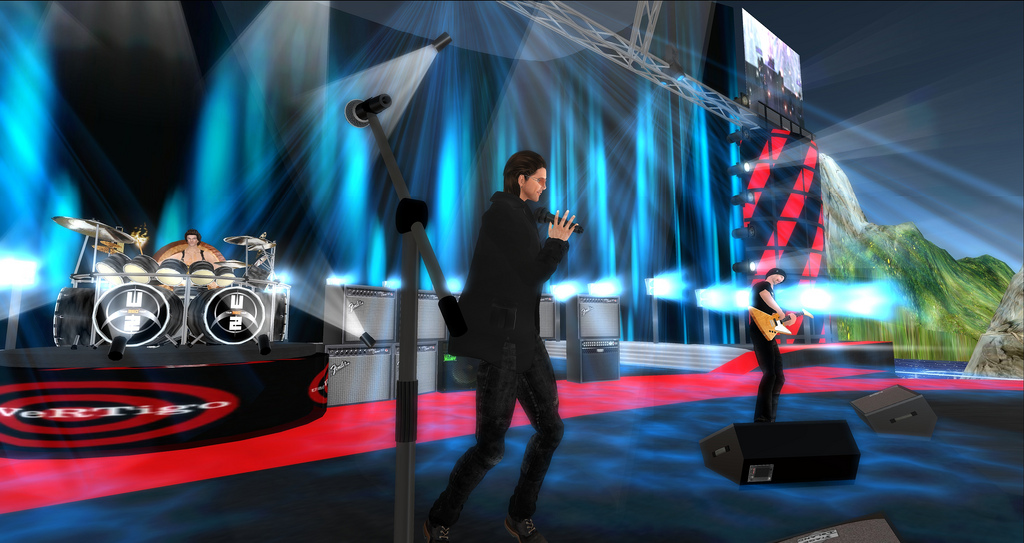 Sonicity Radio in Second Life: U2 - The Virtual Vertigo Tour in Second LIfe