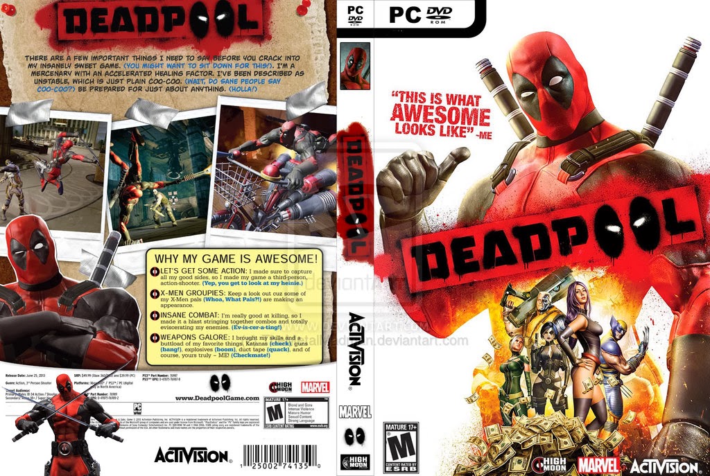 Start Games : DEADPOOL ;THE GAME PC 2013 + CRACK