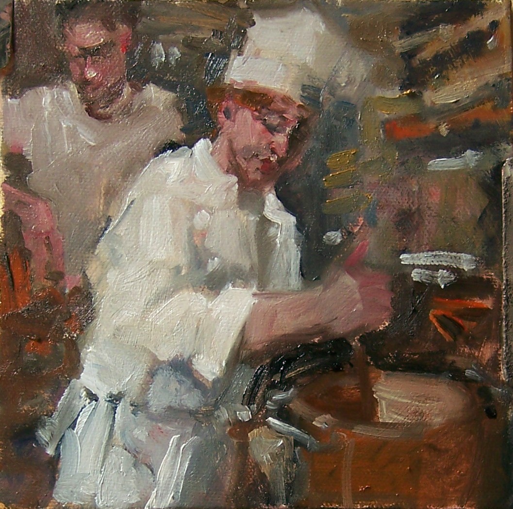 Kim Roberti Art Gallery: "On My Easel" original oil small daily ...