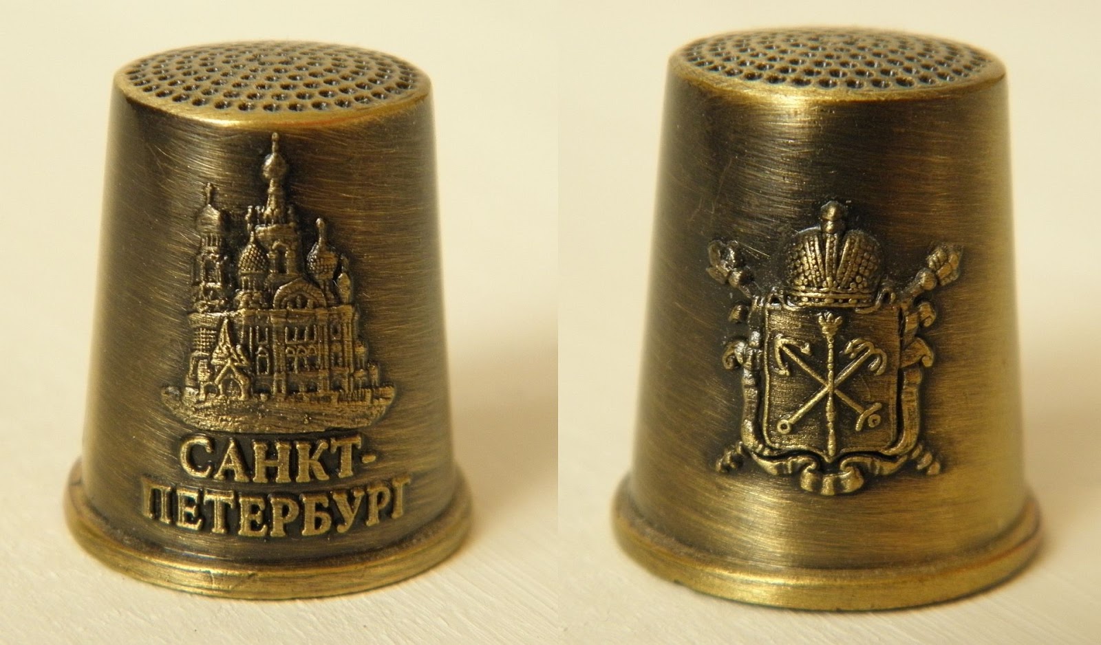 ...e-fecty inspiracji...: moja kolekcja naparstków cz.11 Sankt ...