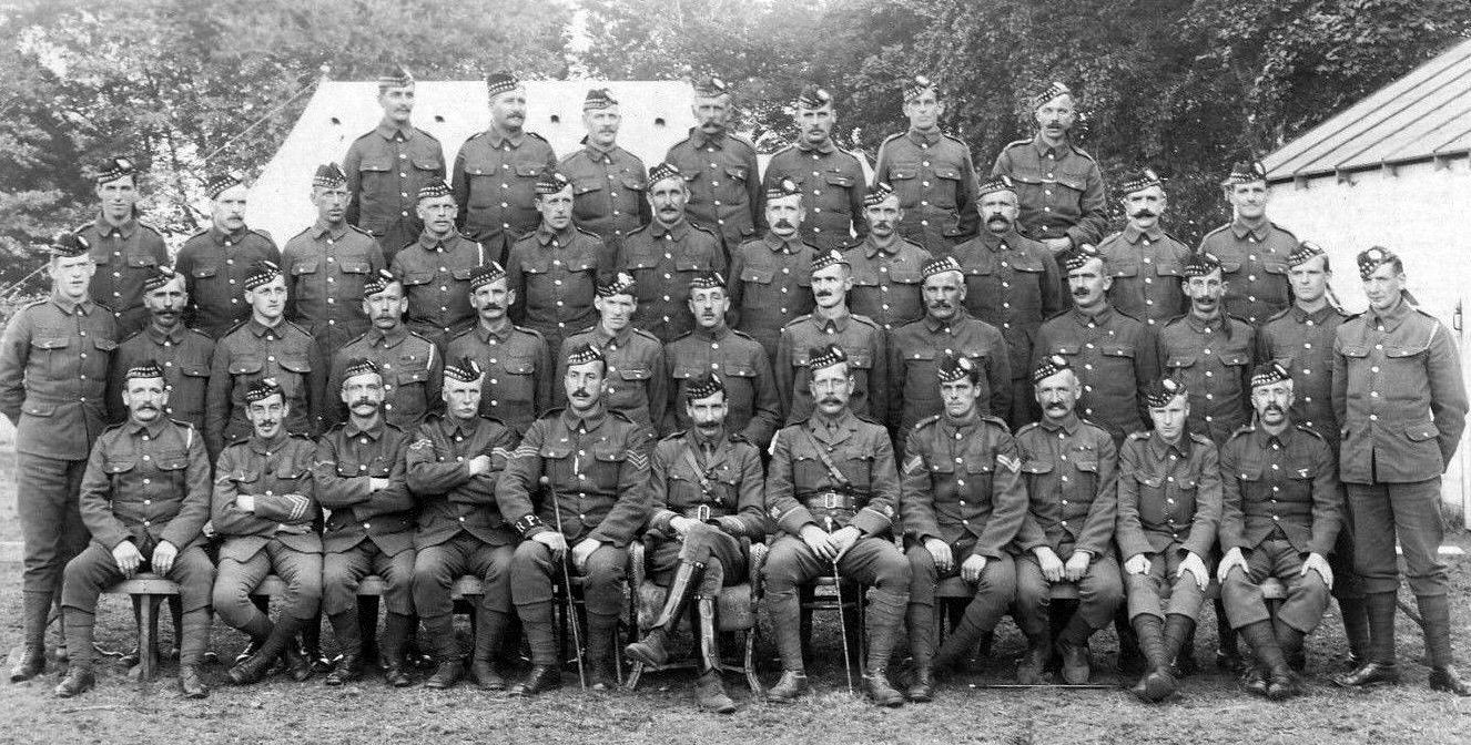 Tour Scotland: Old Photograph Regimental Police 3rd Royal Scots ...