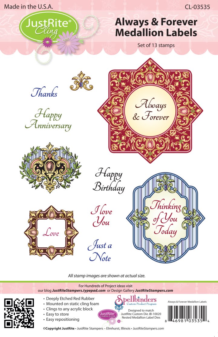 Embellished Dreams: JustRite Stampers - New Release - Always & Forever ...