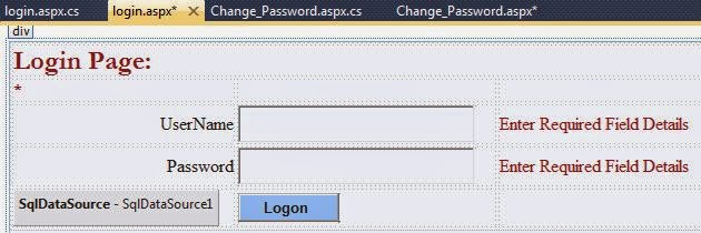 How to Change Password in asp.net website using C# | MY.NET Tutorials