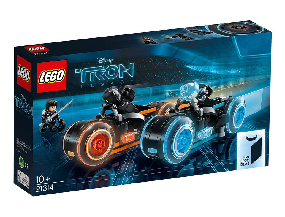 NEWS: The LEGO Tron Light Cycle set is here. Woop! | The Test Pit